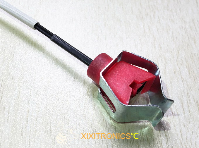 China Pipe Spring Clip Temperature Sensor For Wall Mounted Furnace ...